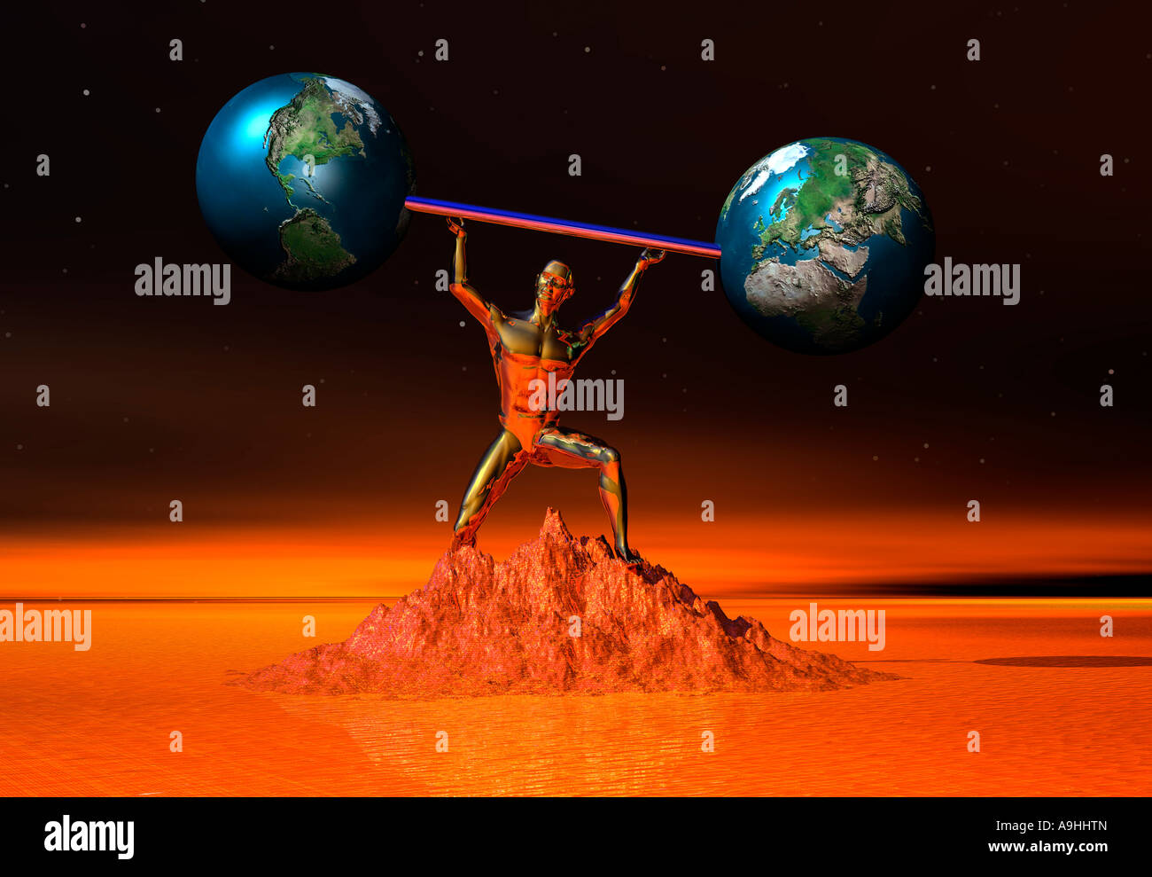 Creation of adam robot hi-res stock photography and images - Alamy