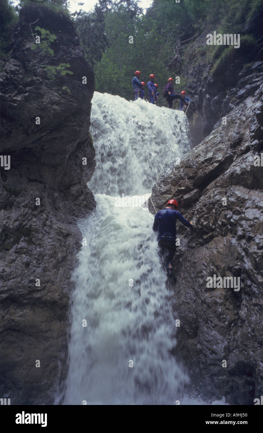 Canyoning sport wetsuit hi-res stock photography and images - Alamy