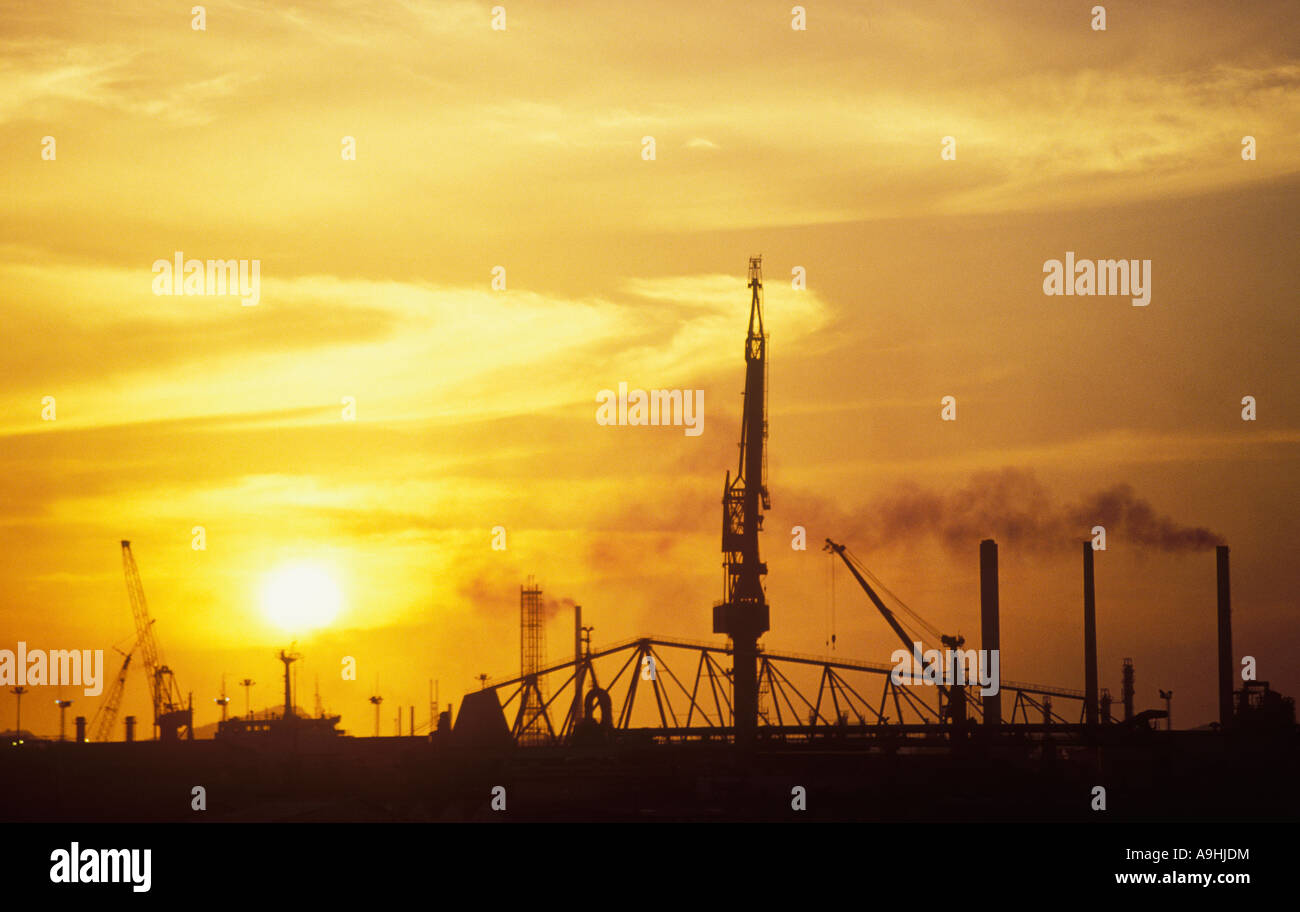 Industrial pollution caribbean hi-res stock photography and images - Alamy