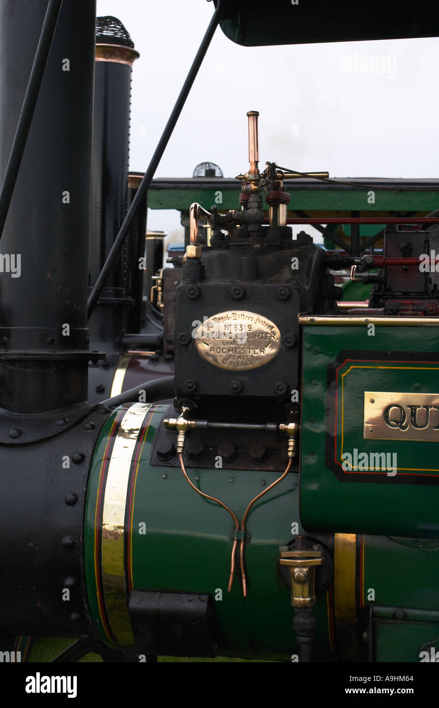 Steam roller engine Stock Photo - Alamy