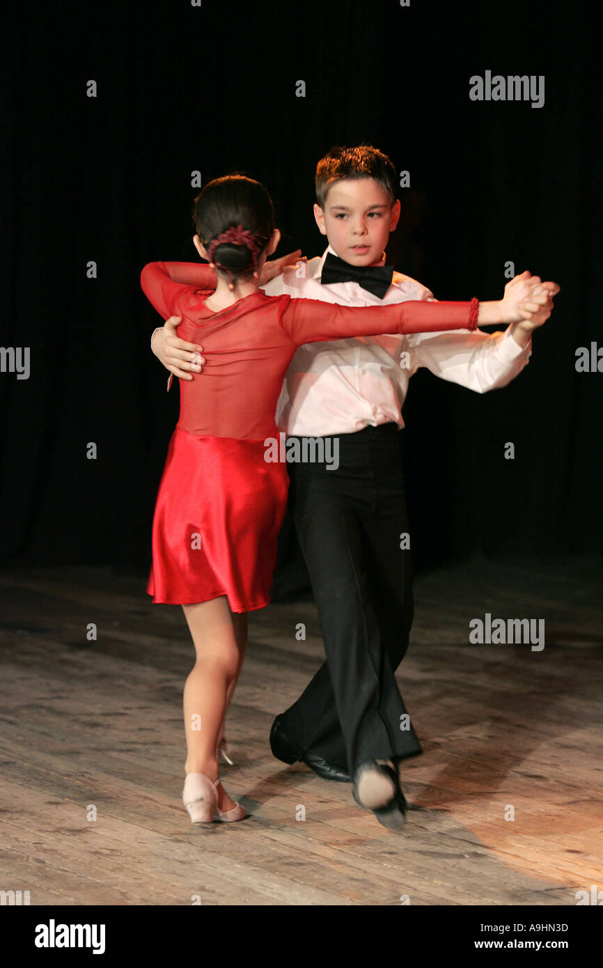 Children sports dances dance competition public little audience ...