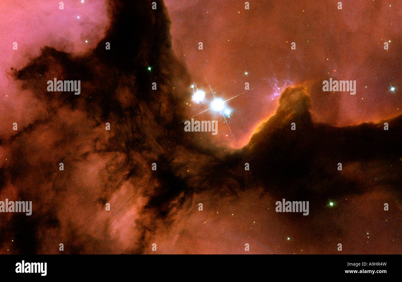 The Heart of the Triffid Nebula Messier 20 NGC 6514 from the Hubble ...