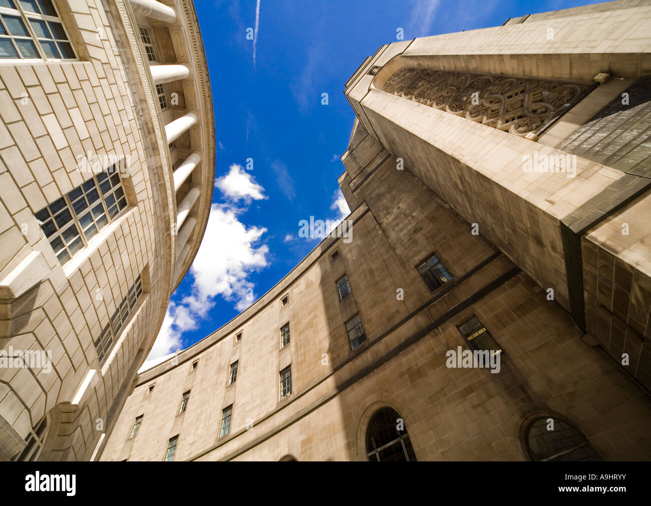 Imposing wide angle shot of Library Walk (contd Stock Photo - Alamy