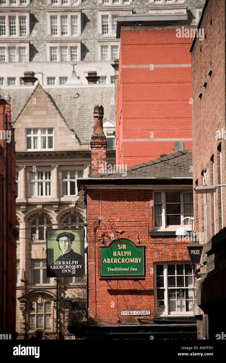 Bootle Street view with the Sir Ralph Abercrombie pub on the right and ...