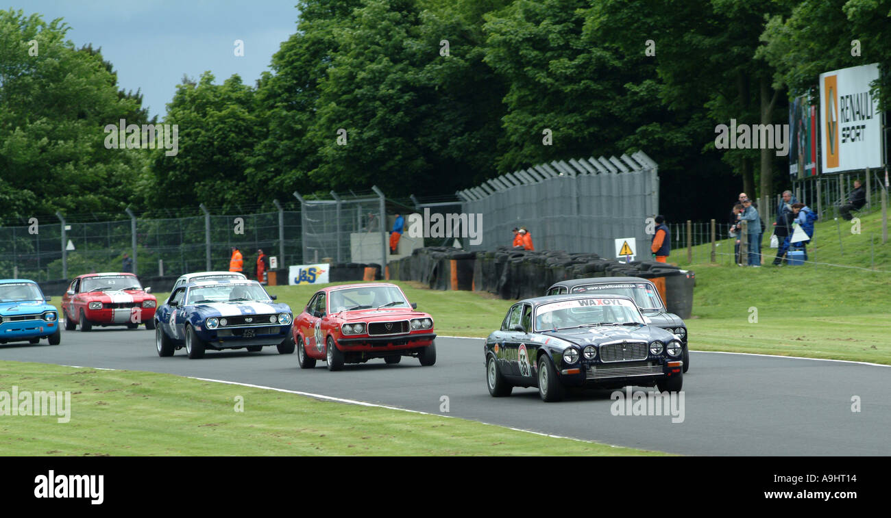 Waxoyl Saloon Car Race at Oulton Park Motor Racing Circuit Cheshire ...