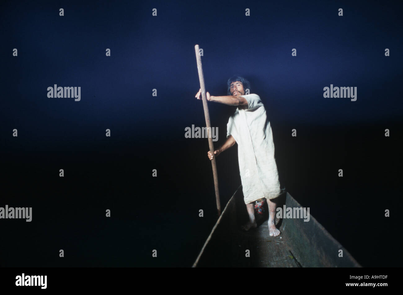 Mexico, Chiapas, Naha, Selva Lacandona, North America. Lacandon Maya ...