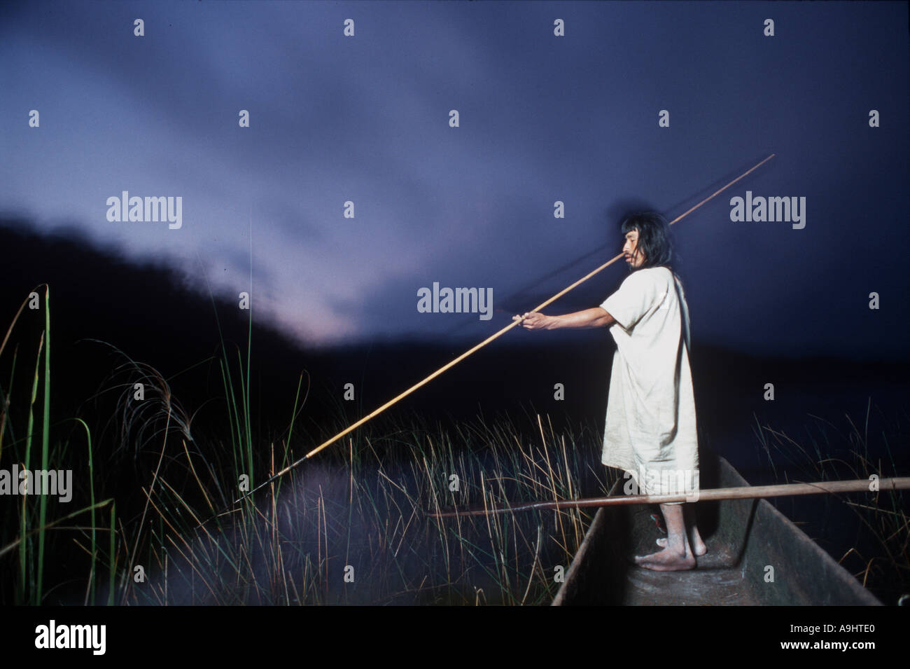 Mexico, Chiapas, Naha, Selva Lacandona, North America. Lacandon Maya ...