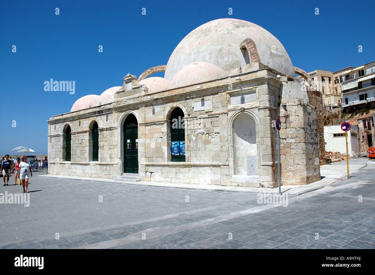 Janissaries Mosque, Chania, Crete, Greece Stock Photo - Alamy