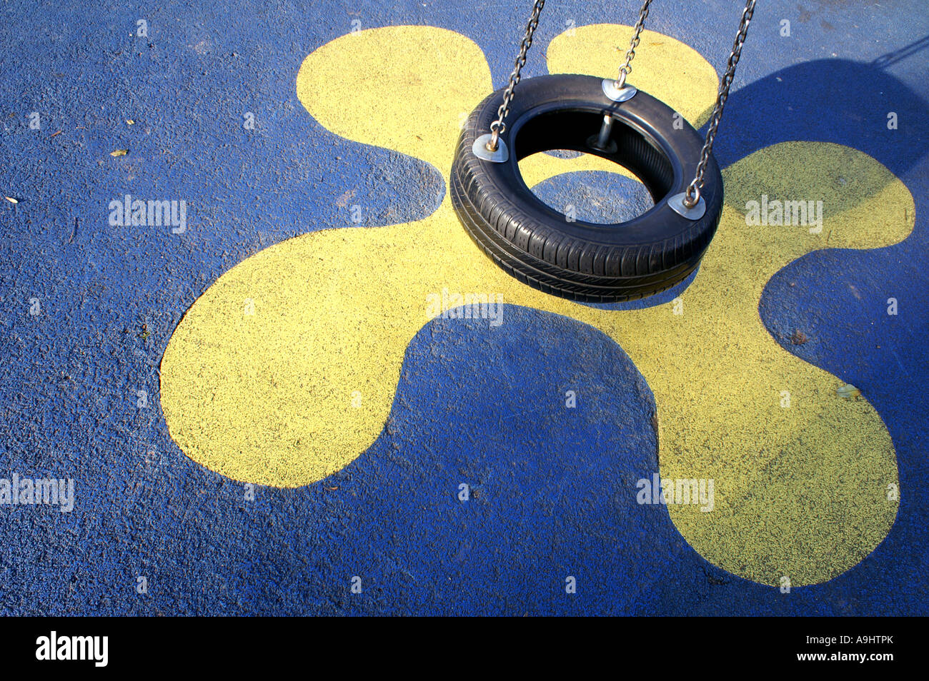 tire playground ride Stock Photo - Alamy
