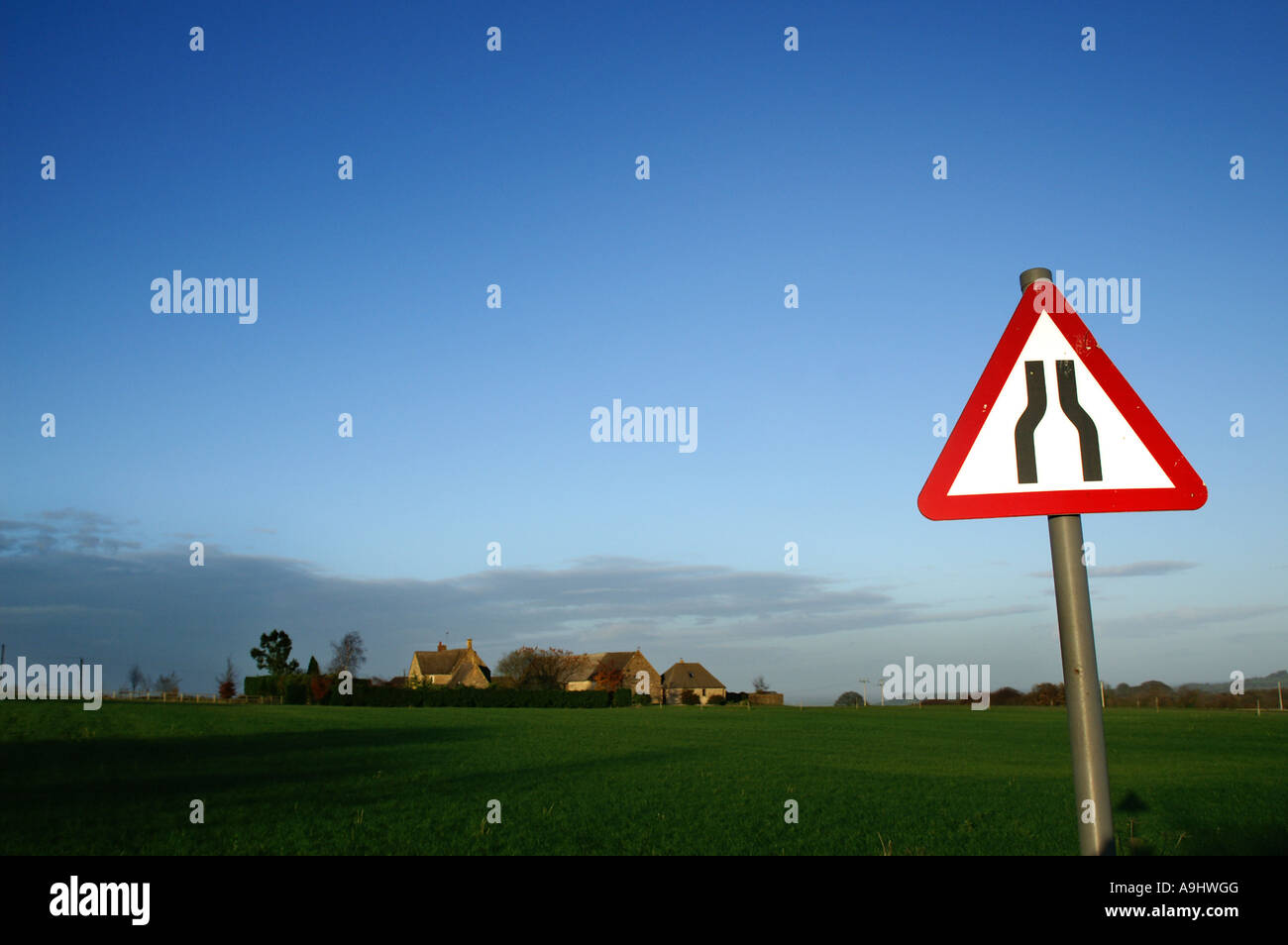 wrong roadsign at wrong place Stock Photo - Alamy