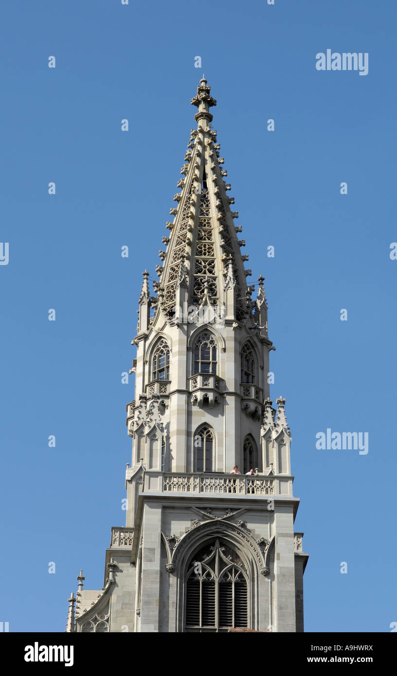 Neogothic spire Muenster Constance, Baden-Wuerttemberg, Germany Stock ...