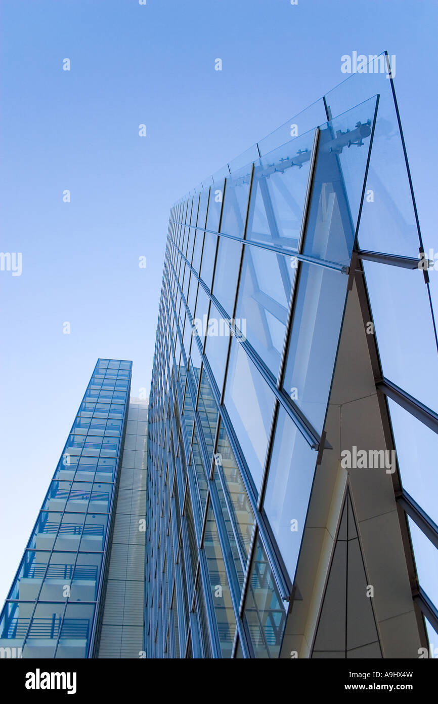 Modern architecture, Pariser Platz, Stuttgart, Baden-Wuerttemberg ...