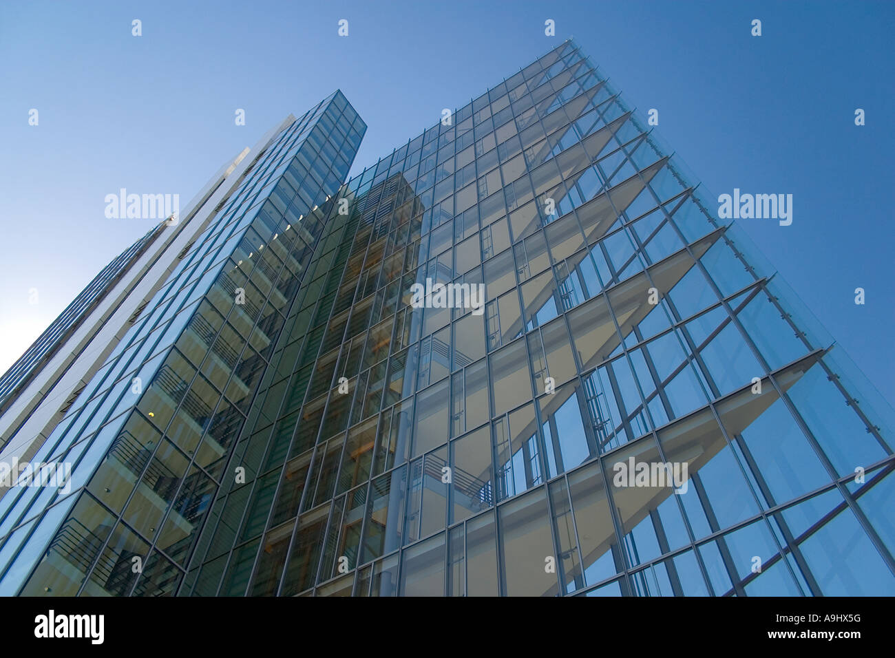 Modern architecture, Pariser Platz, Stuttgart, Baden-Wuerttemberg ...