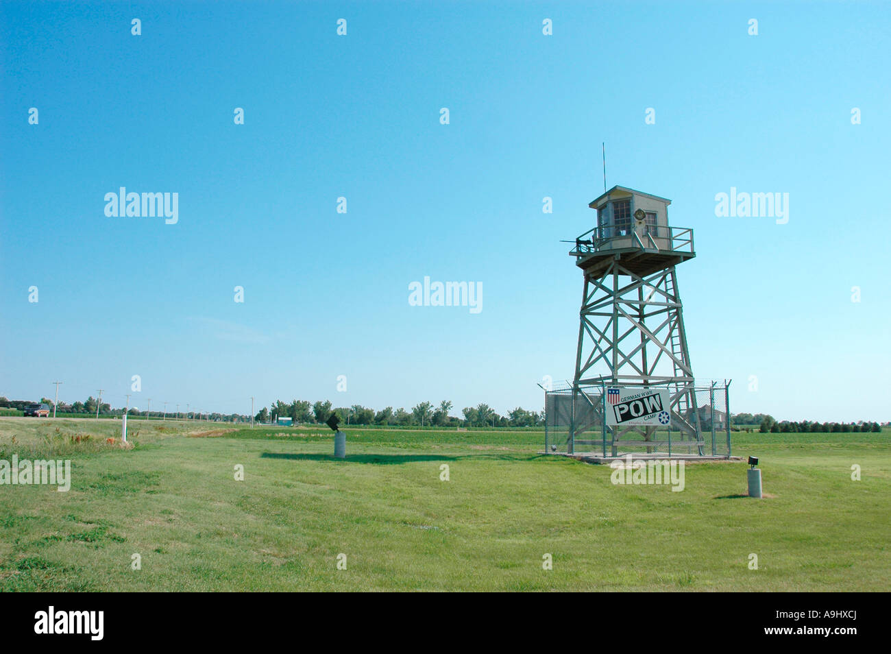 World War 2 German Prisoner of War POW internment camp museum in ...