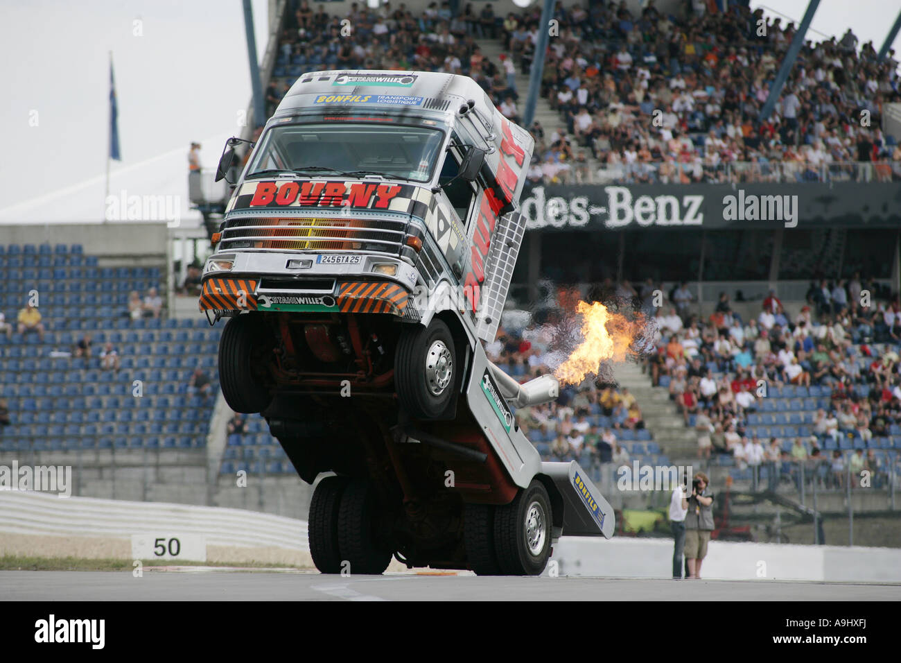 Stunt lorry hi-res stock photography and images - Alamy