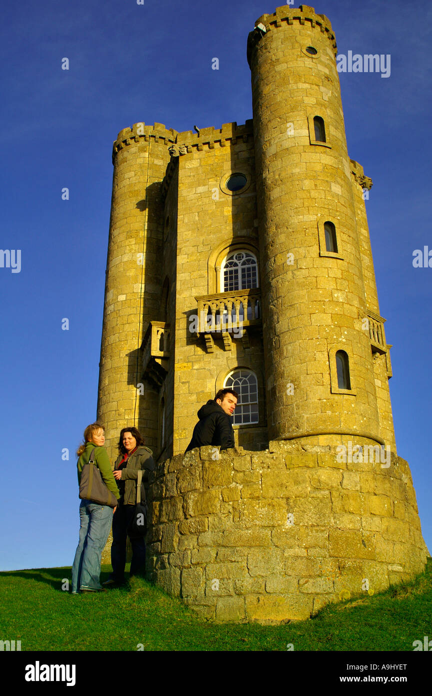 broadway tower country park the cotswolds gloucestershire england uk ...