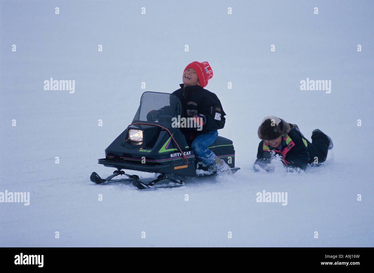 Eskimo snowmobile hi-res stock photography and images - Alamy