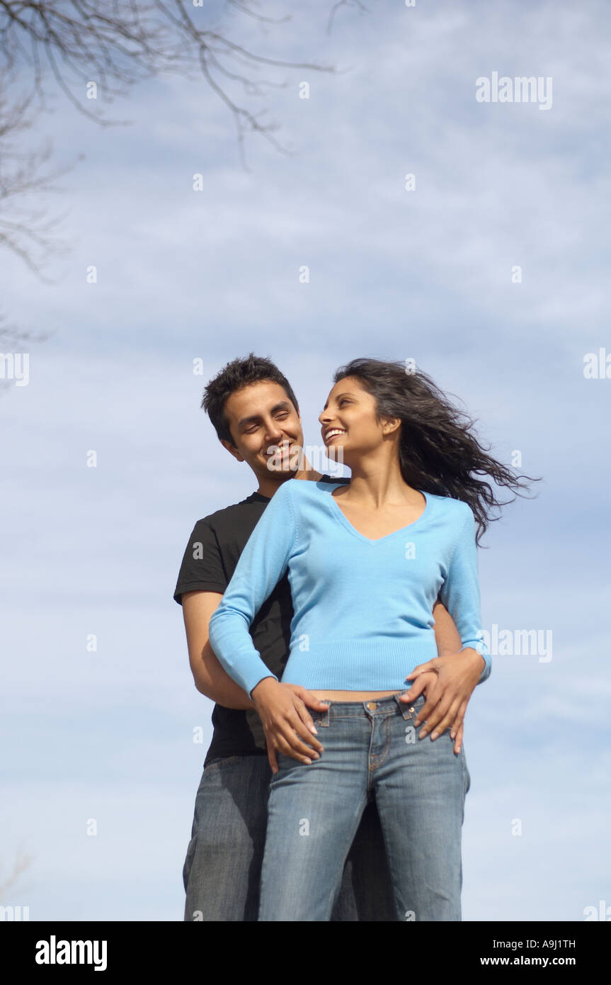 Man standing side view courting hi-res stock photography and images - Alamy