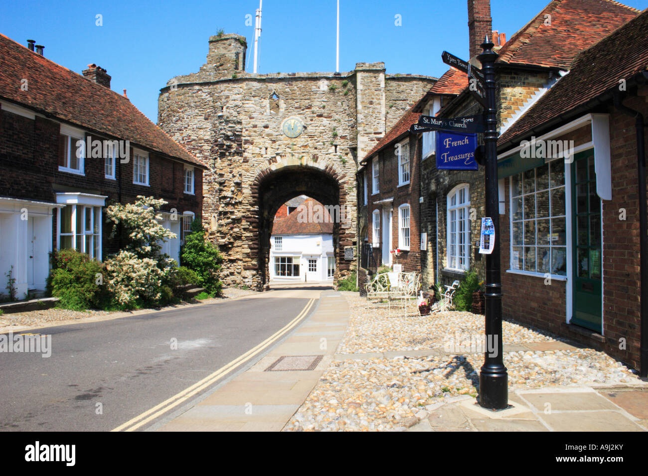 Landgate, Rye, East Sussex, England Stock Photo - Alamy