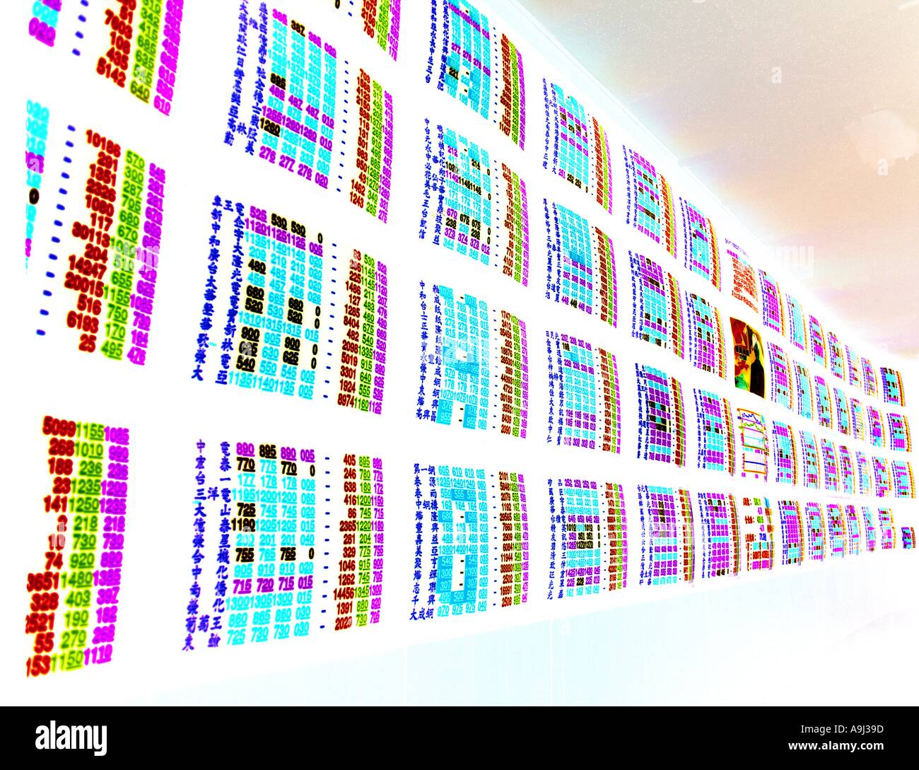 Stock market screen pixels hi-res stock photography and images - Alamy