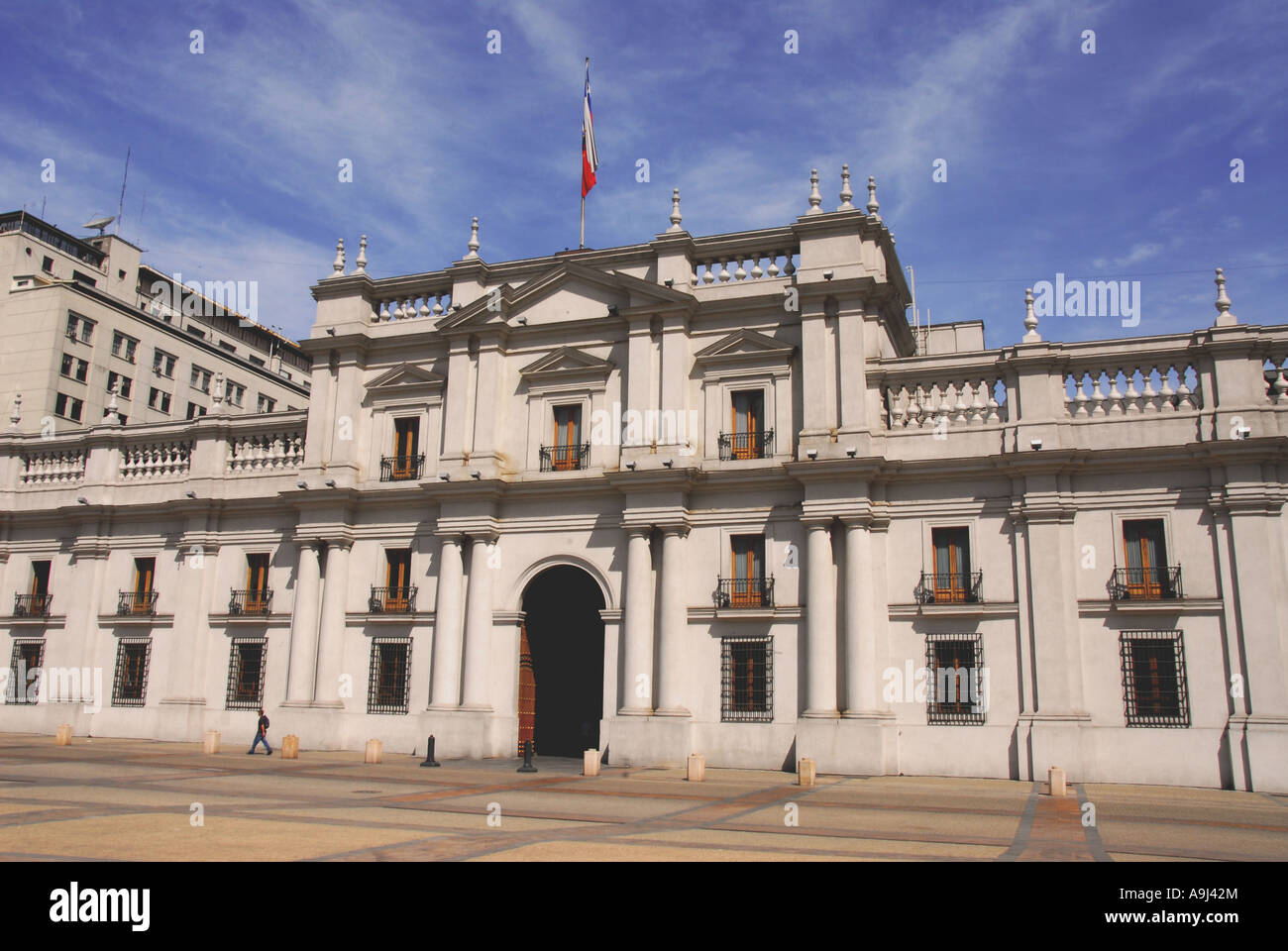 Santiago Chile Moneda Palace Plaza de la Constitución city landmark ...