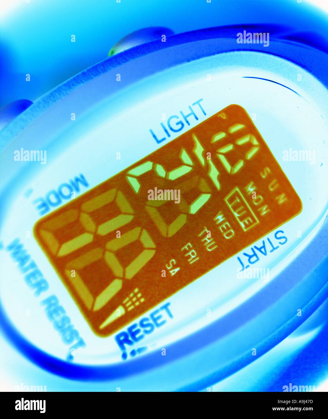 Digital clock ticking hi-res stock photography and images - Alamy