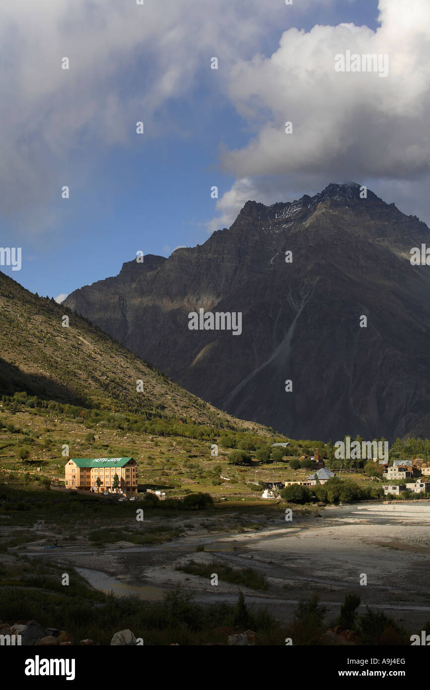 Hotel Ibex at Jispa, Himachal pradesh, India Stock Photo - Alamy