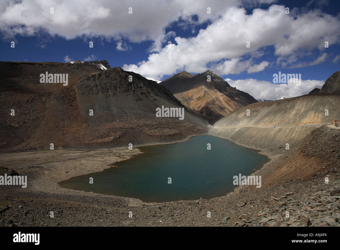 A small lake called Suraj tal, Himachal pradesh, India Stock Photo - Alamy