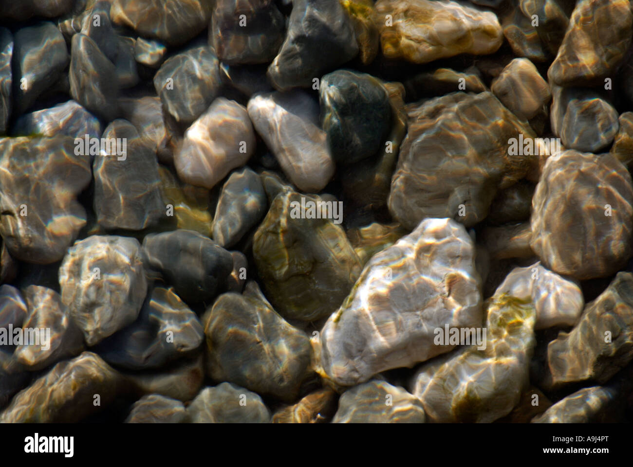 Light Water and Stone Stock Photo - Alamy