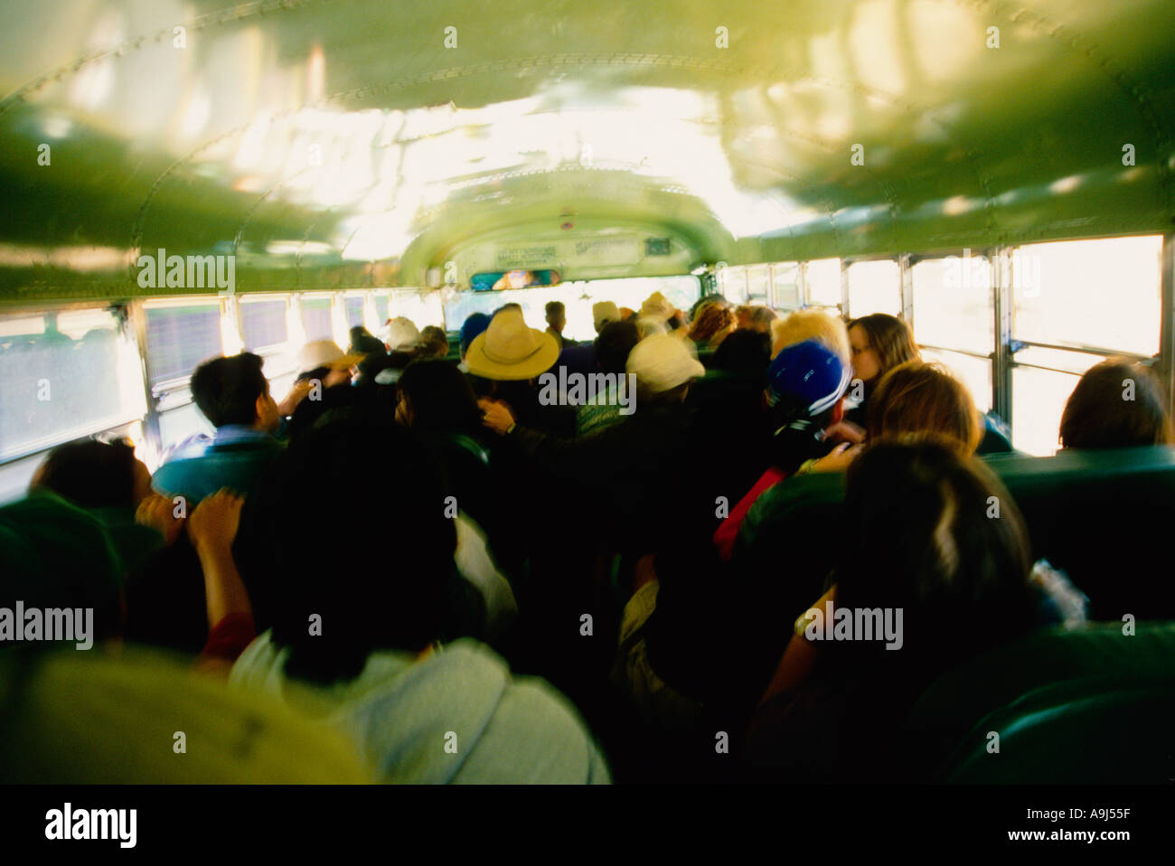 Packed school bus hi-res stock photography and images - Alamy