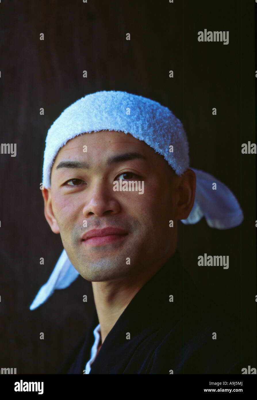 A Zen monk of the Soto School Stock Photo - Alamy