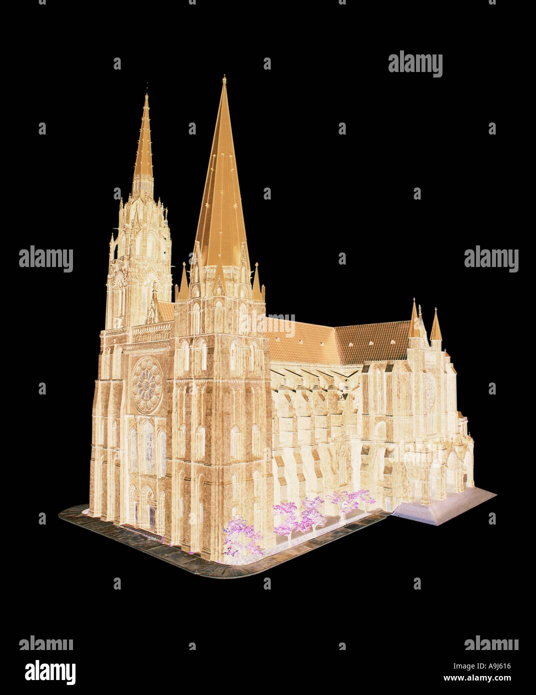 White buildings with columns Cut Out Stock Images & Pictures - Alamy