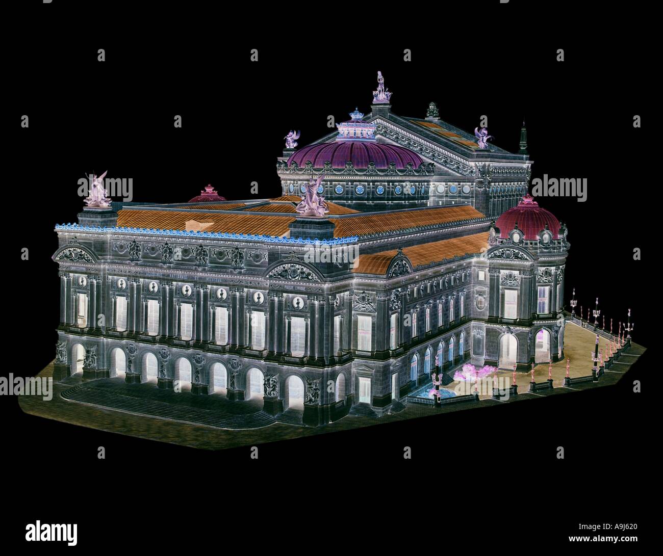 Ancient monuments of rome Cut Out Stock Images & Pictures - Alamy