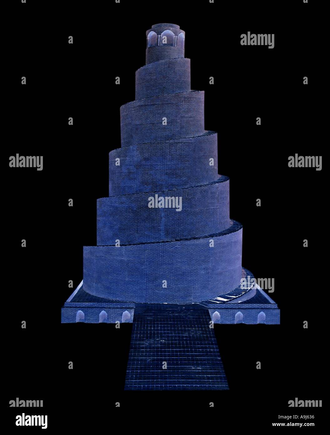 Spiral monument Cut Out Stock Images & Pictures - Alamy