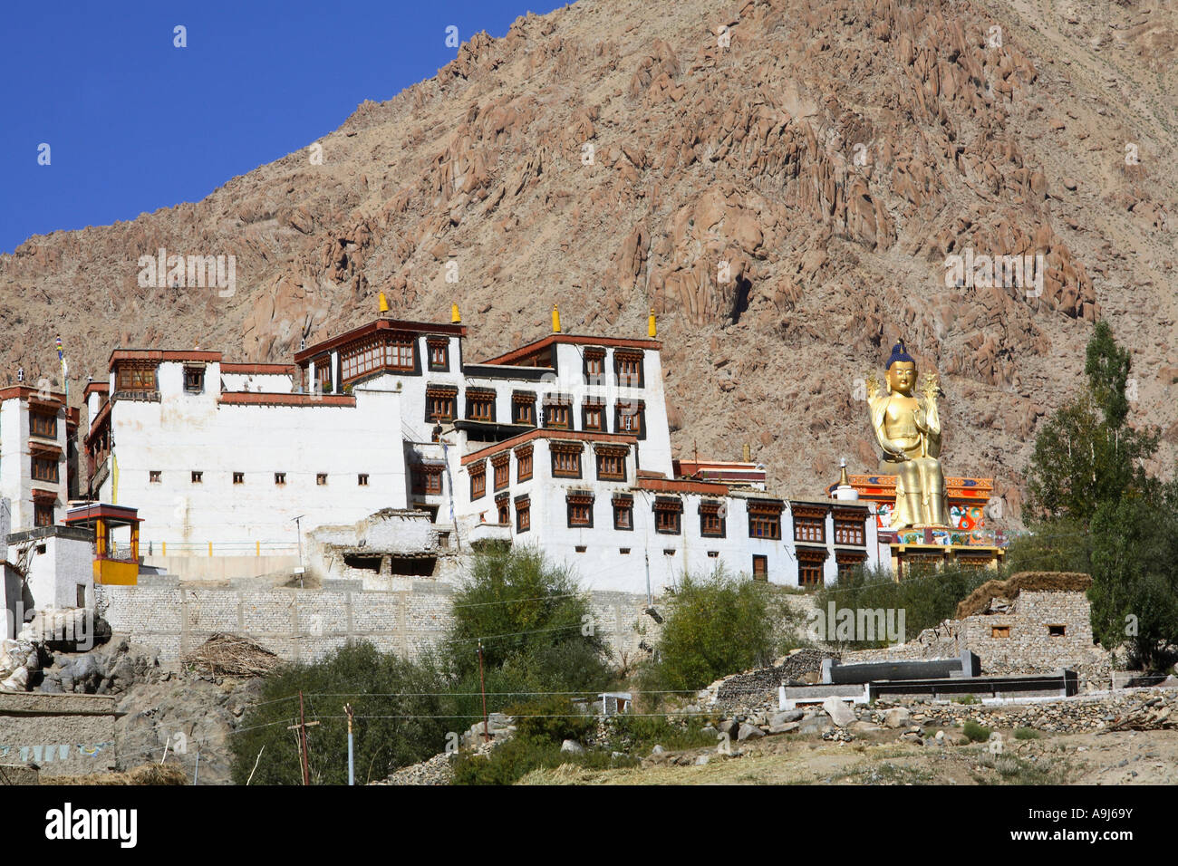 Shey gompa, Ladakh, Jammu Kashmir, India Stock Photo - Alamy