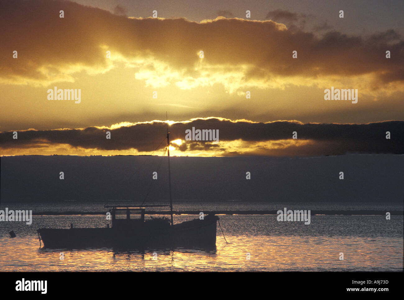 british english wirral peninsular lower heswall heswall moorings Stock ...