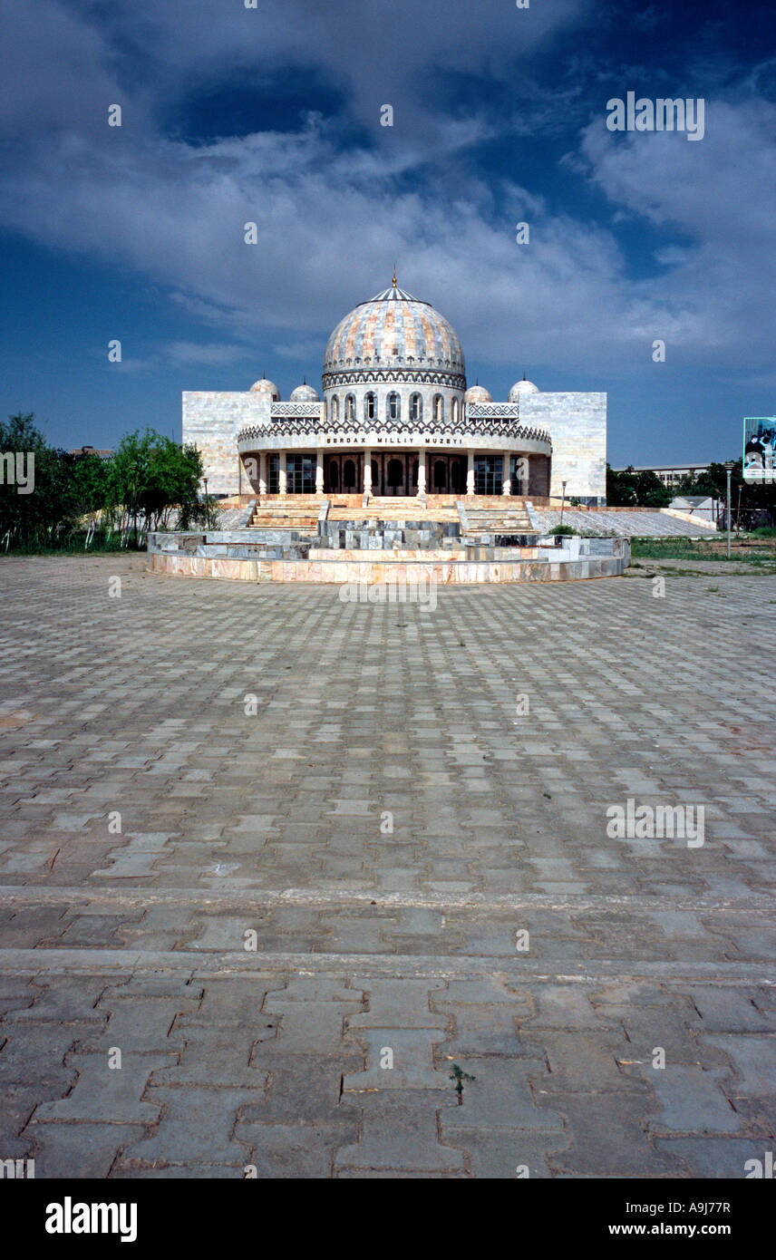 National museum in the Uzbek town of Nukus in Karakalpakstan Stock ...