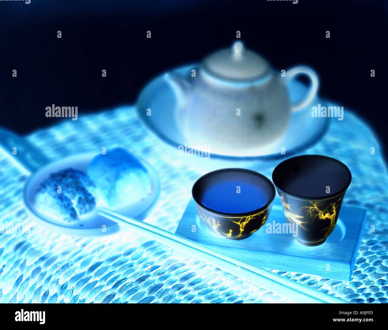 Printed tea cups hi-res stock photography and images - Alamy