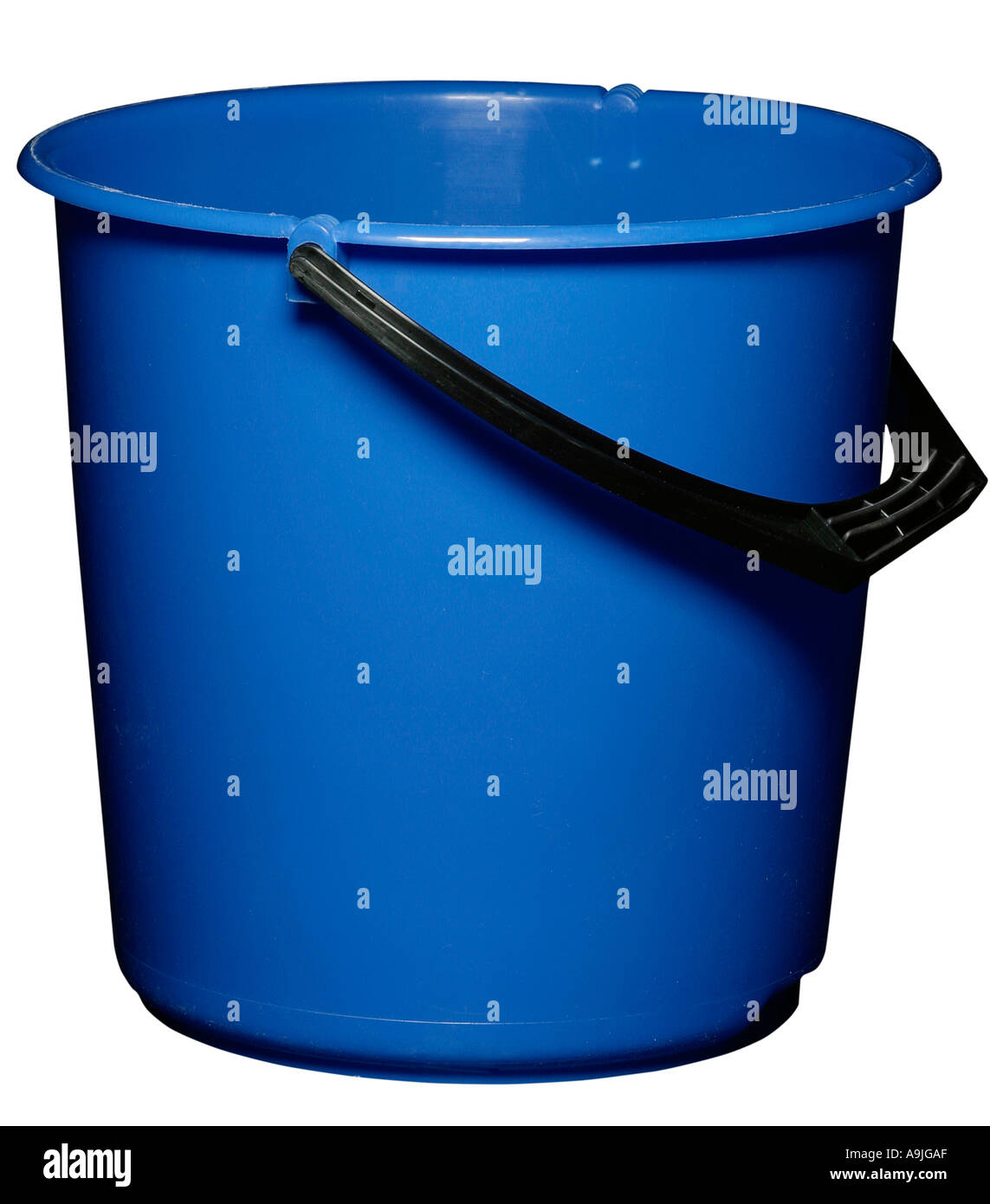 blue plastic bucket Stock Photo - Alamy