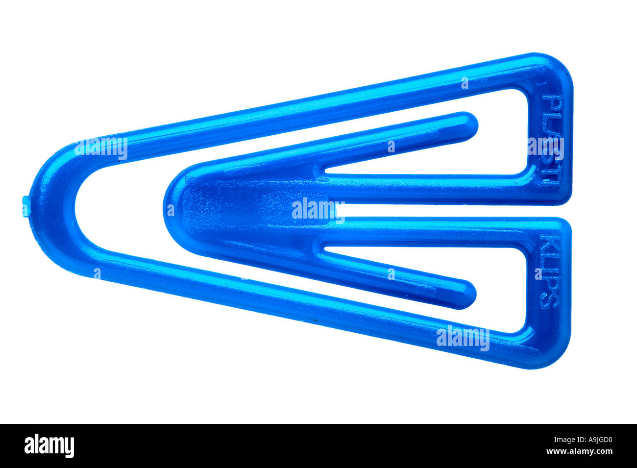 plastic paper clip Stock Photo - Alamy