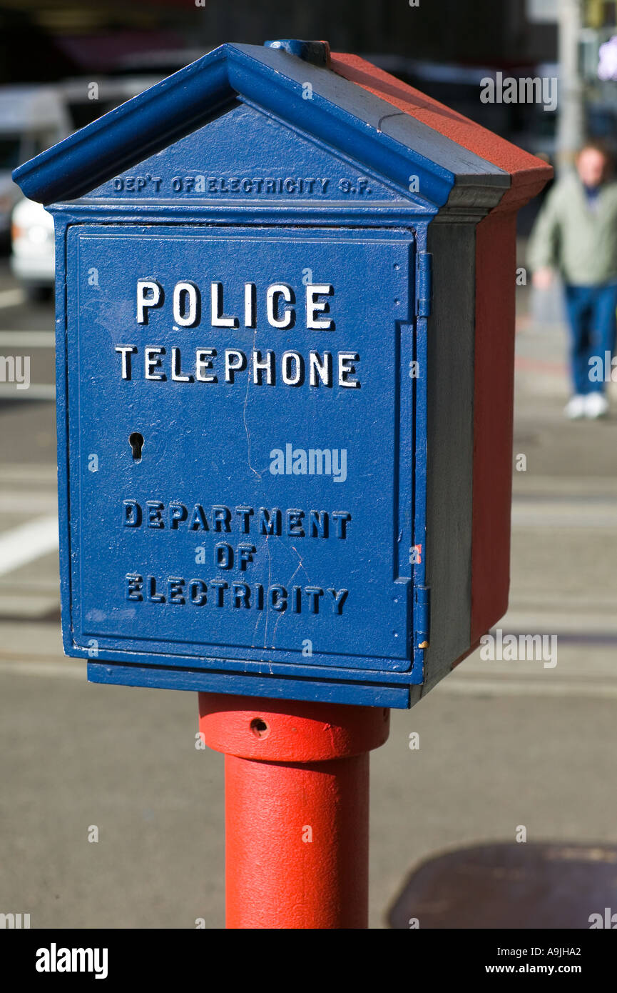 Police telephone hi-res stock photography and images - Alamy