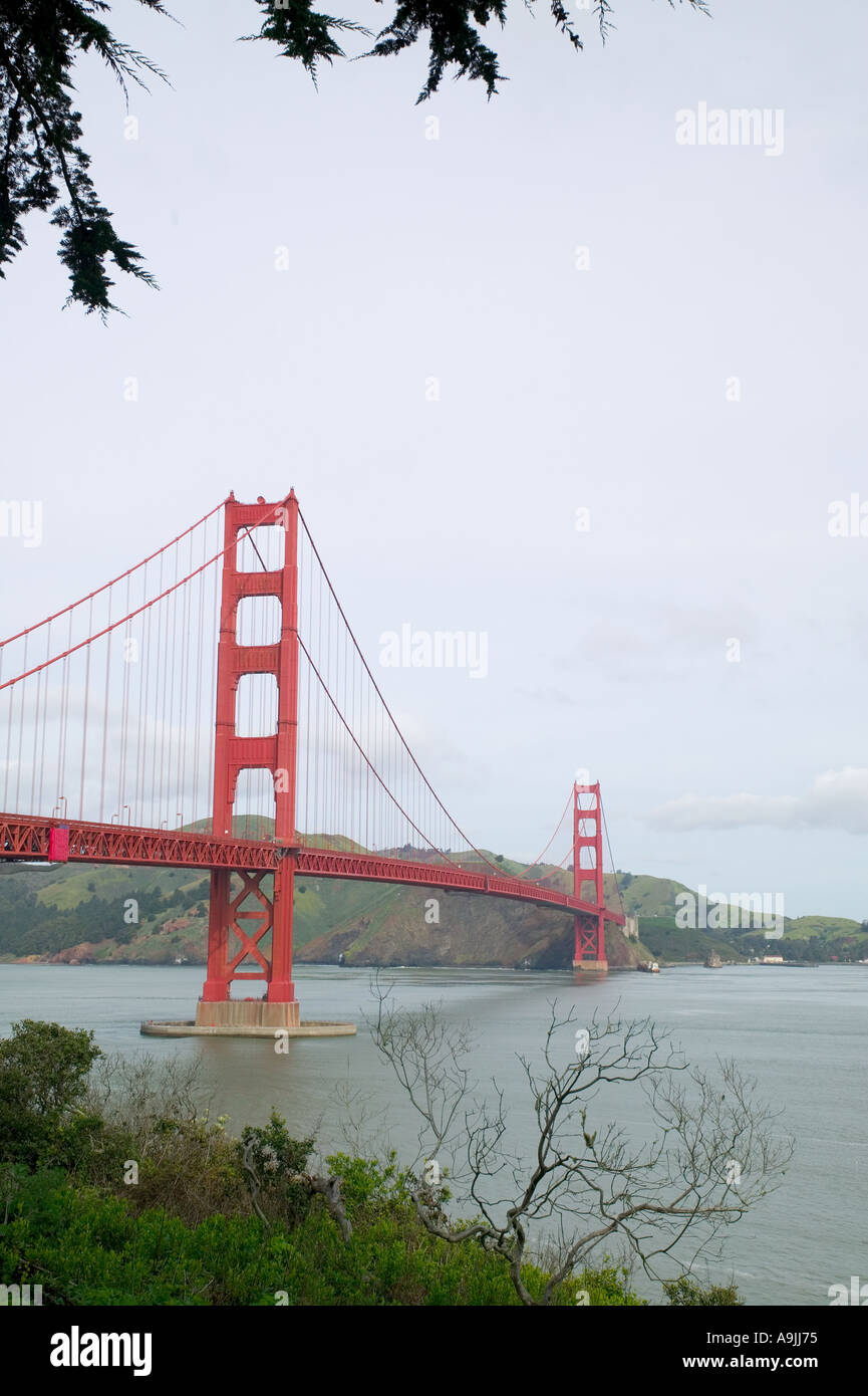 Golden Gate bridge view Stock Photo - Alamy