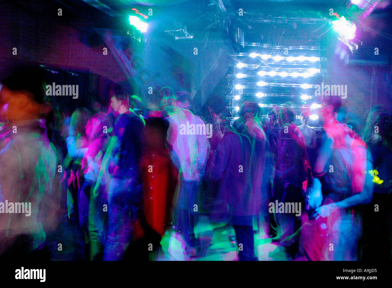 people in a disco Stock Photo - Alamy