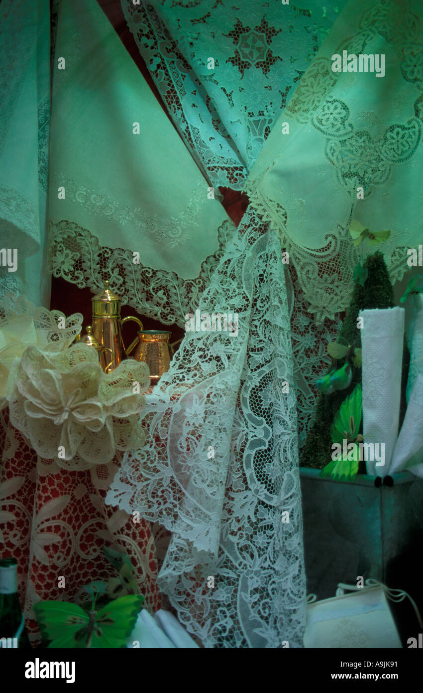 Belgian lace hi-res stock photography and images - Alamy