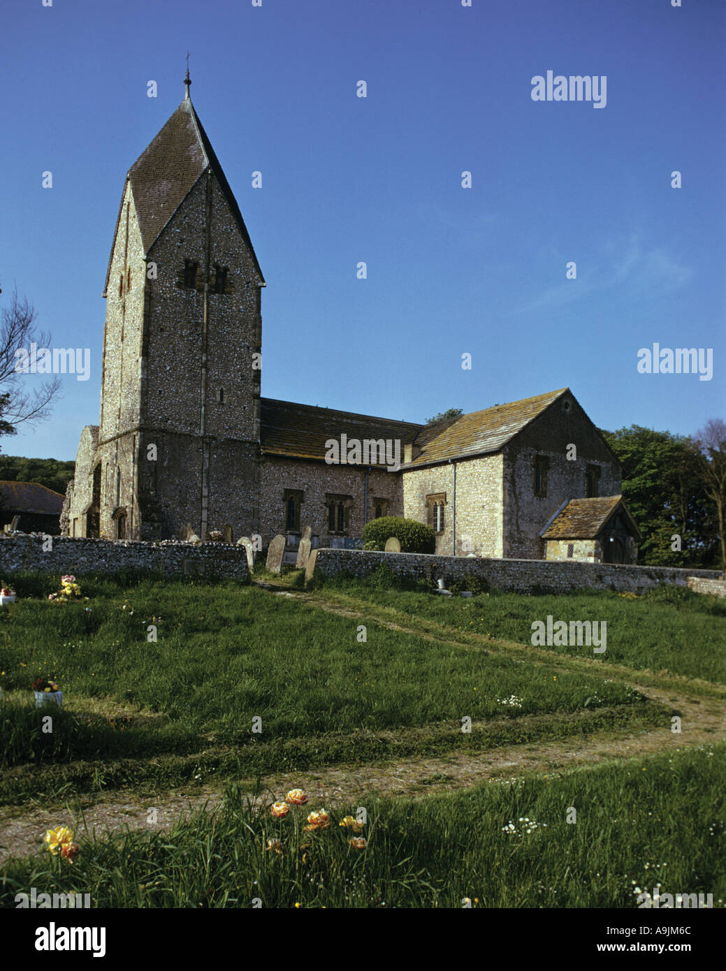 Parish Church of St Mary with 11th century Rhenish Helm Tower Sussex ...