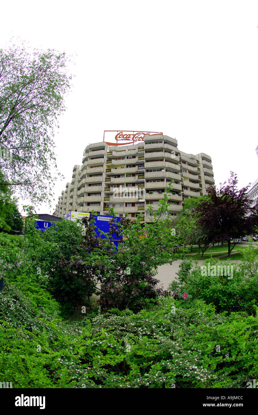 former east german housing block Berlin Stock Photo - Alamy