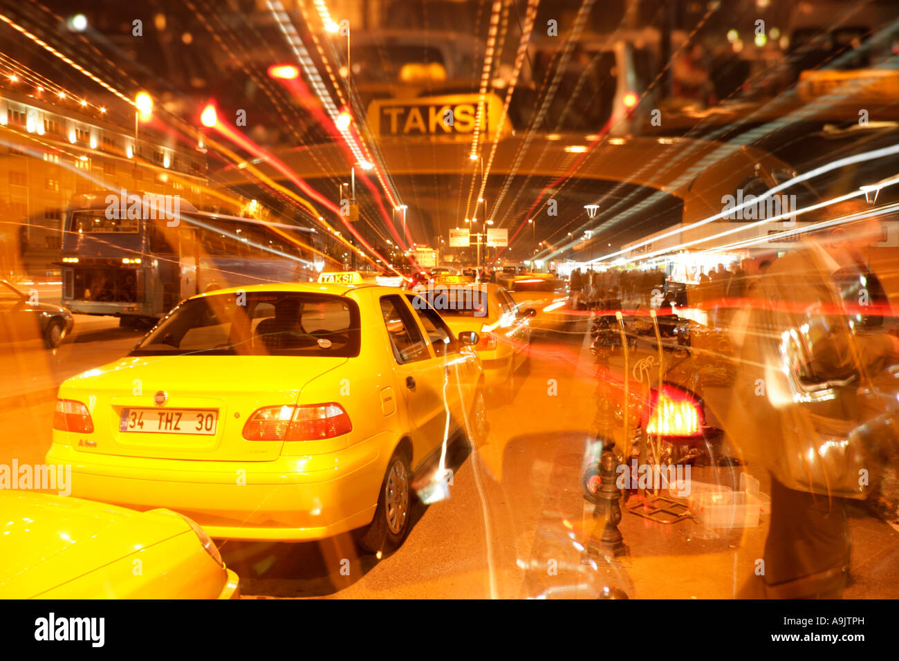 Taxis, Istanbul, Turkey Stock Photo - Alamy