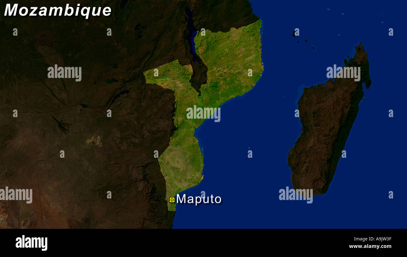 Map of maputo hi-res stock photography and images - Alamy