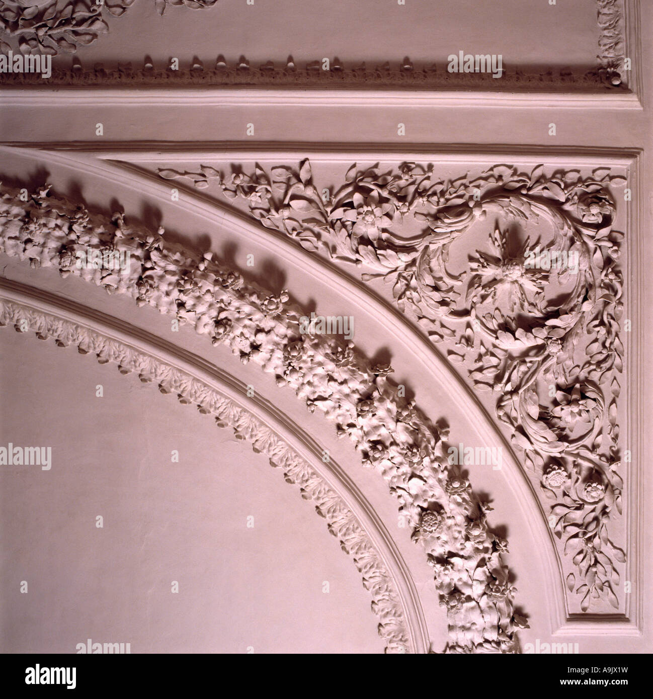 Plaster Plasterwork Ceiling High Resolution Stock Photography and ...