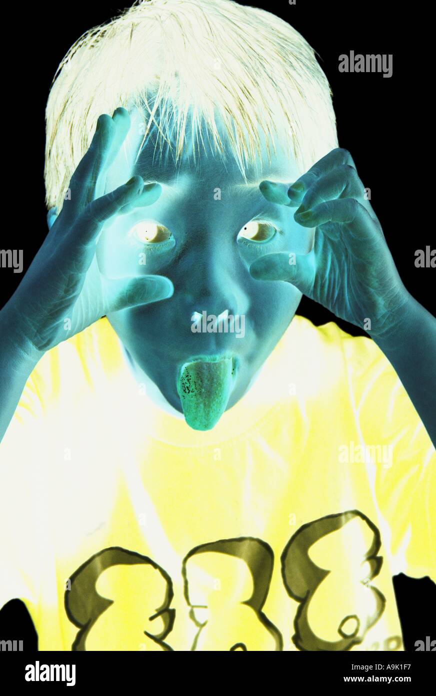 Kids Expressions I Stock Photo - Alamy